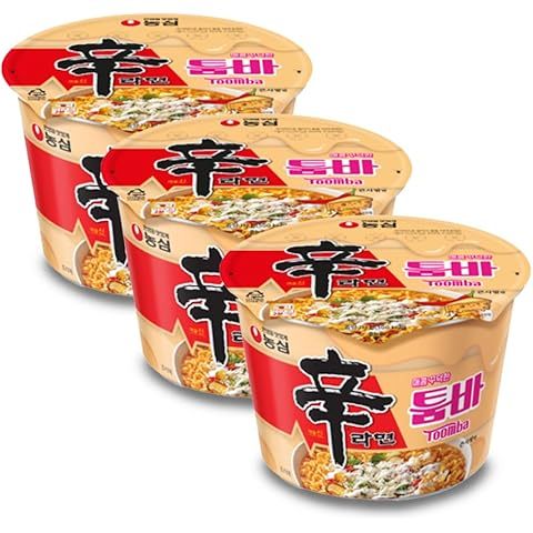 NONGSHIM Shin Ramen TOOMBA Cup Noodle Big Ramyun 113g - NEW - Spicy ...