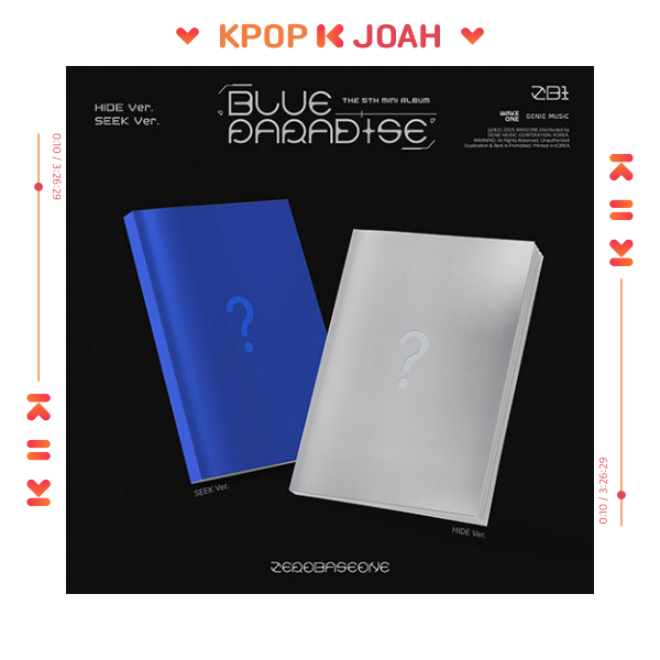 ZEROBASEONE (ZB1) [BLUE PARADISE] 5th MINI ALBUM - STANDARD VER.(25th Feb.2025) | Shopee Malaysia