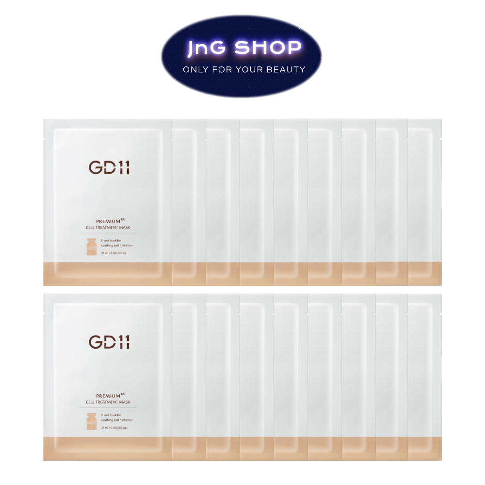 GD11 Premium RX Cell Treatment Facial Sheet Mask Pack 18 sheets (no box ...
