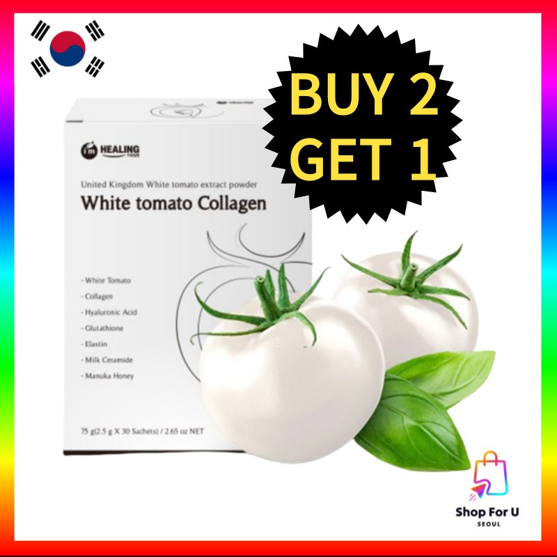 [KOREA] [Bundle of 3] Crystal White Tomato Extract Powder 30P, L ...