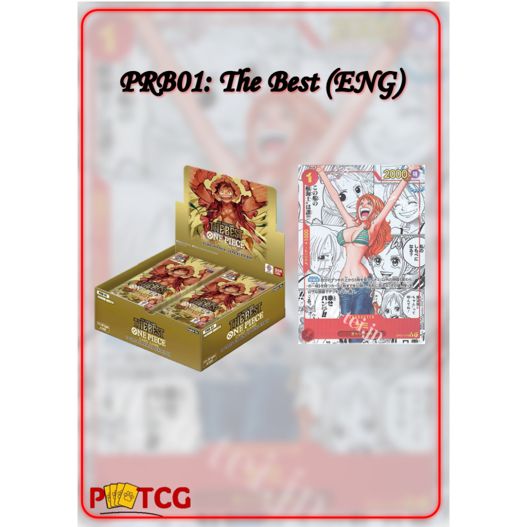 PRB01 English Booster box/One Piece [PRB-01]: The Best Trading card ...