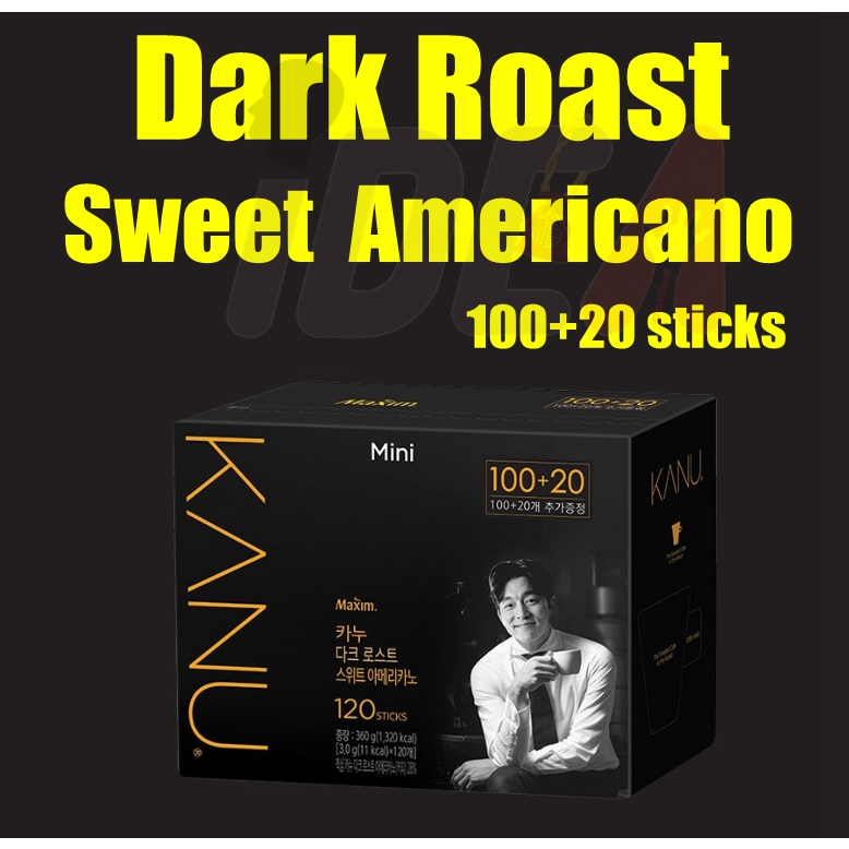 kanu sweet americano Instant Coffee 120 Sticks 加糖美式咖啡 | Shopee Malaysia