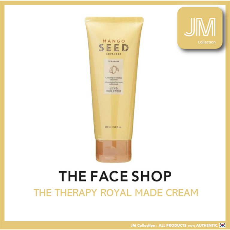 [THE FACE SHOP] Mango Seed Creamy Foaming Cleanser 150ml | Shopee Malaysia