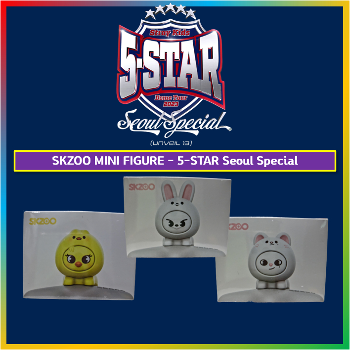 (Ready To Ship) SKZOO MINI FIGURE - 5-STAR Seoul Special | Shopee Malaysia