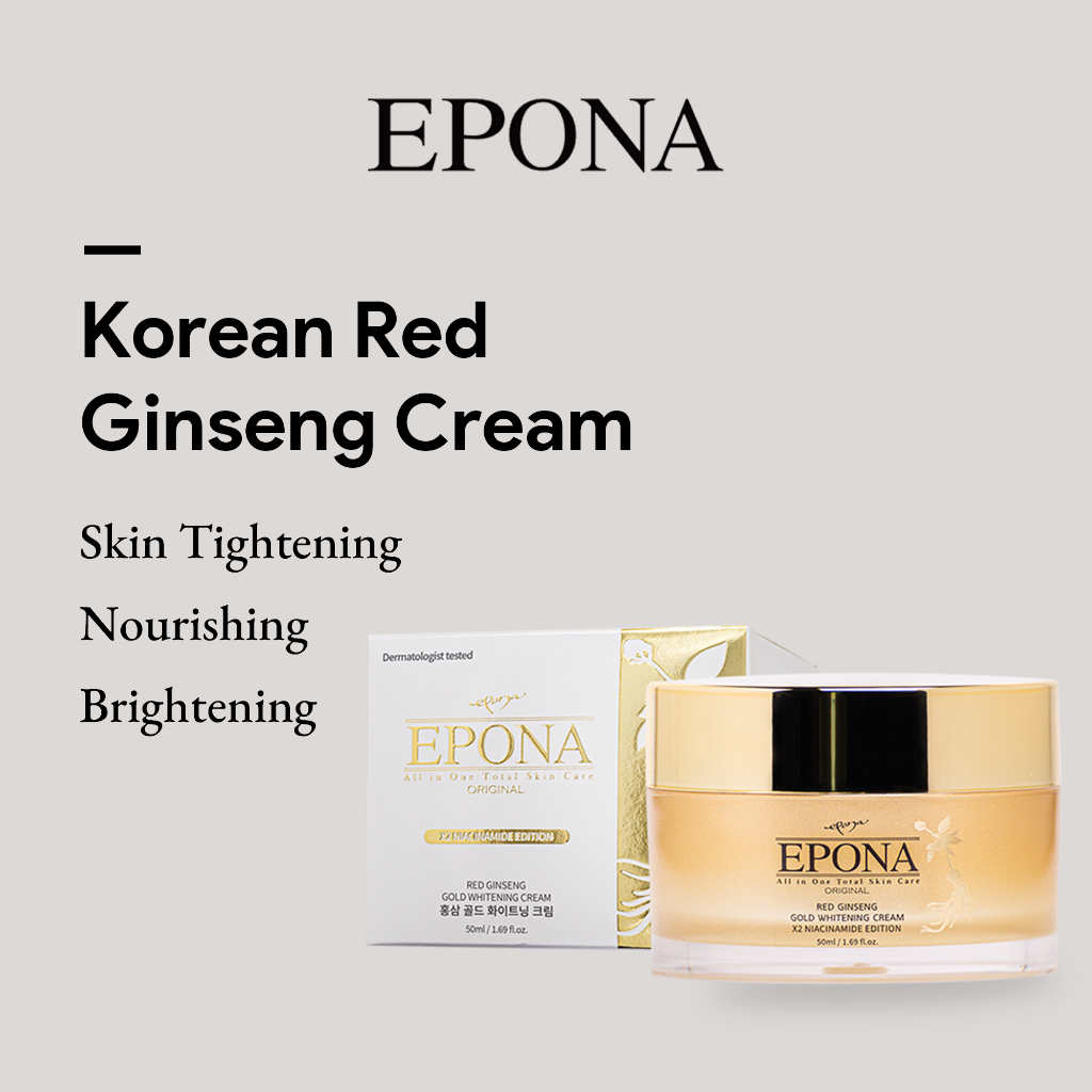 [EPONA] Premium Gold Brightening Cream with Korean Red Ginseng and ...
