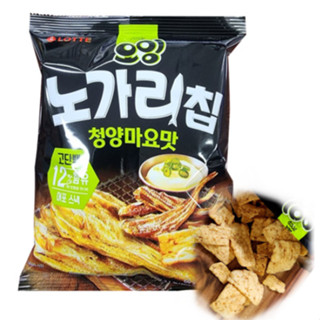 [LOTTE] OING Nogari Dried Pollock Snack 60g / NOGARI CHIPS Cheongyang ...