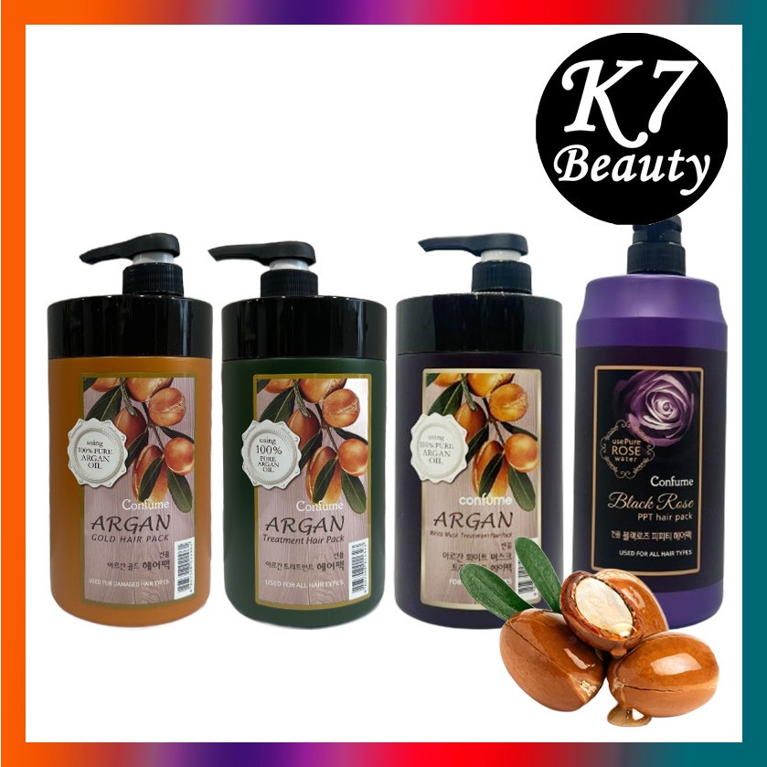 Welcos Confume Argan Treatment Hair Pack 1000g | Shopee Malaysia