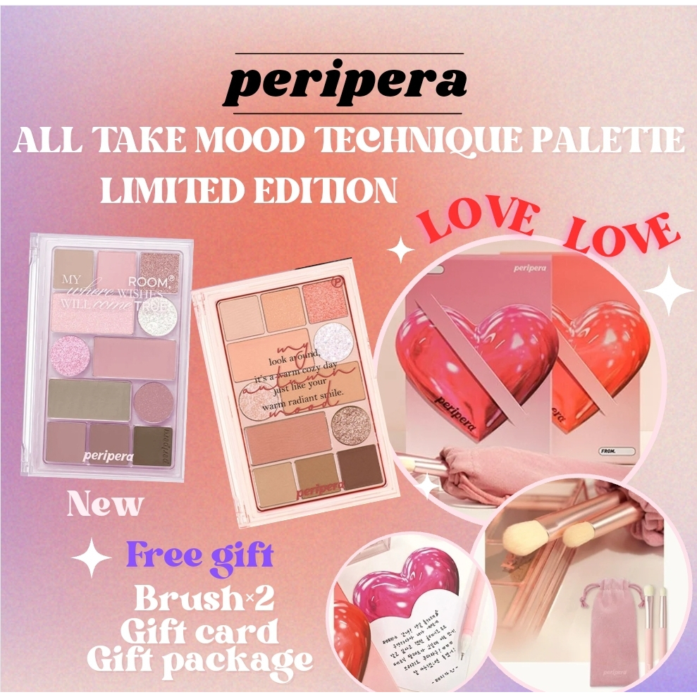 peripera ALL TAKE Mood Technique Palette 2colors Gift package set ...