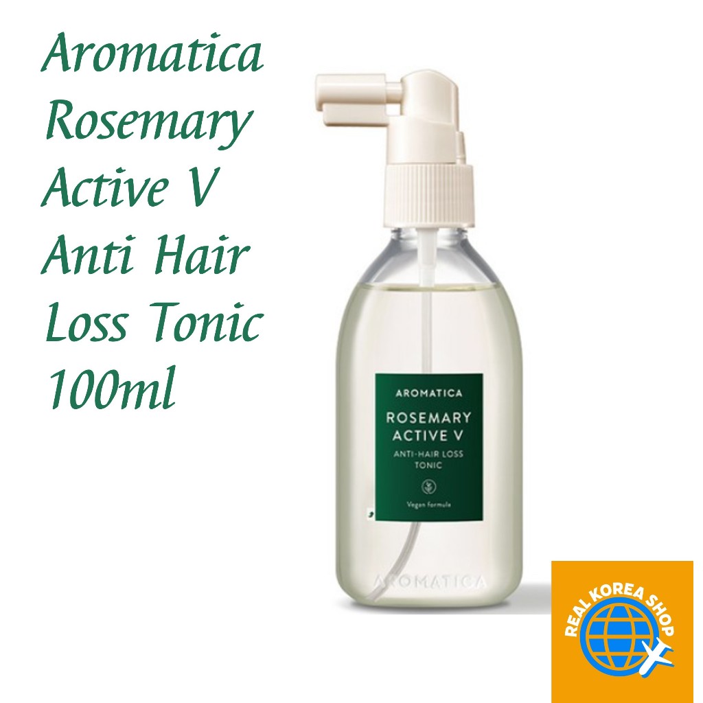 [Aromatica] Rosemary Active V Anti Hair Loss Tonic 100ml | Shopee Malaysia