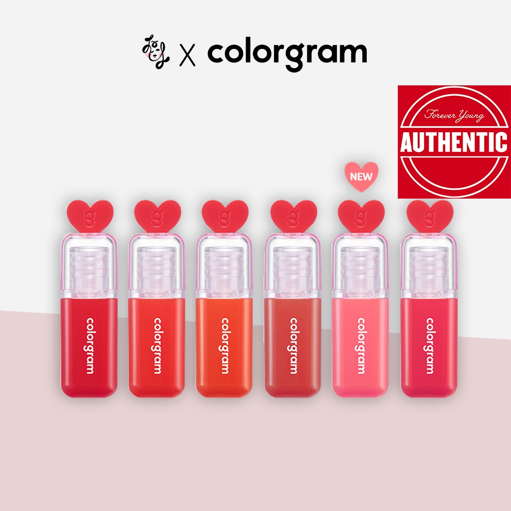 COLORGRAM Thunderbolt Tint Lacquer 4.5g (6 Colors) | Shopee Malaysia