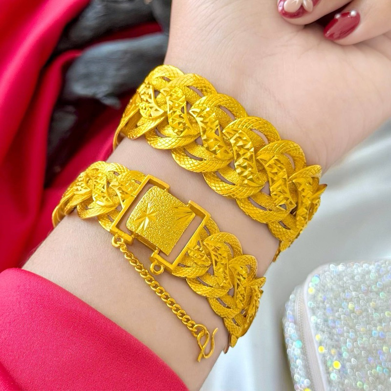 EMAS BANGKOK GELANG TANGAN COCO KING PAHAT BUNGA | Shopee Malaysia
