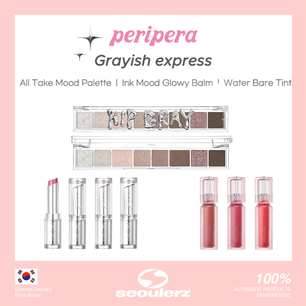[Peripera] Grayish Express Edition Water Bare Tint / Ink Mood Glowy ...