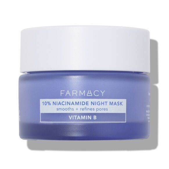 Farmacy 10% Niacinamide Night Face Mask Smoothing Pore Refining ...