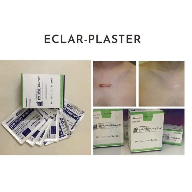[E:2027/28] Scar Removal / Keloid Treatment HISAMITSU (Eclar Plaster ...