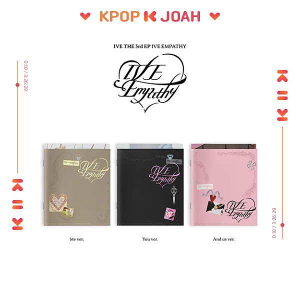 (STANDARD ver.) IVE [IVE EMPATHY] 3rd EP ALBUM (4th Feb.2025) | Shopee Malaysia