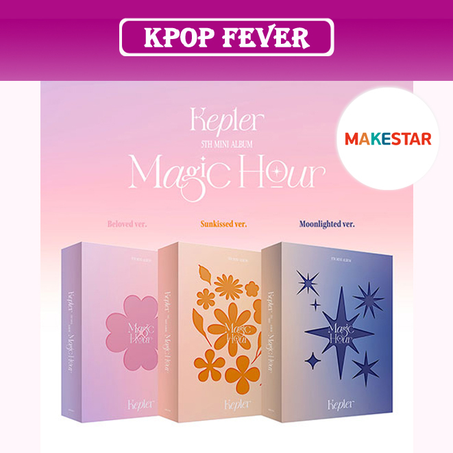 [ POB ] [ SET ] Kep1er Kepler - 5th Mini Album [ Magic Hour ] ( Standard Ver ) PHOTOCARD SEALED ...