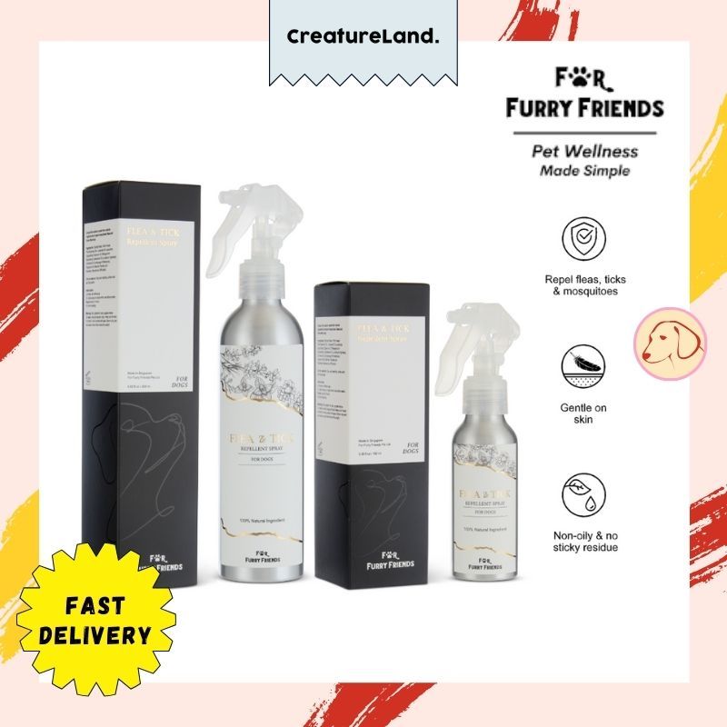 For Furry Friends - Flea & Tick Repellent Spray (2 Sizes) | Shopee Malaysia