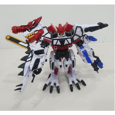 Bandai Namco - Power Rangers Dino Force DX Brave Tyranno King | Shopee ...