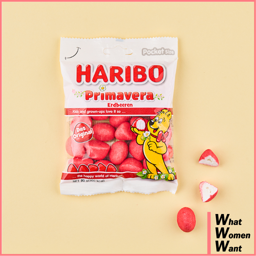 [haribo] Primavera With Freebie Marshmallow Flavor Haribo Jelly Gummy