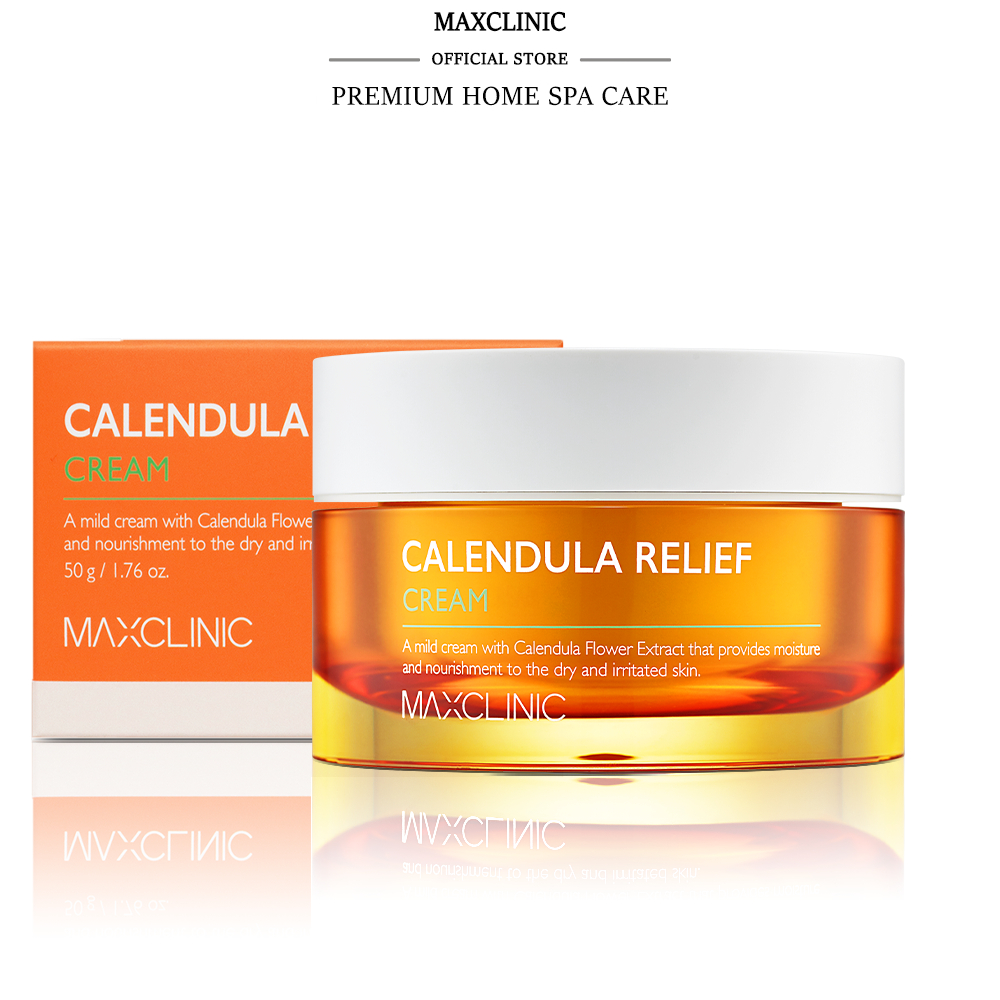 [MAXCLINIC OFFICIAL] Calendula Relief Cream 50g | Shopee Malaysia