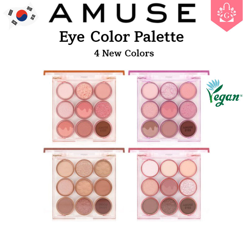 [AMUSE] Eye Color Palette 4 New Colors | Shopee Malaysia