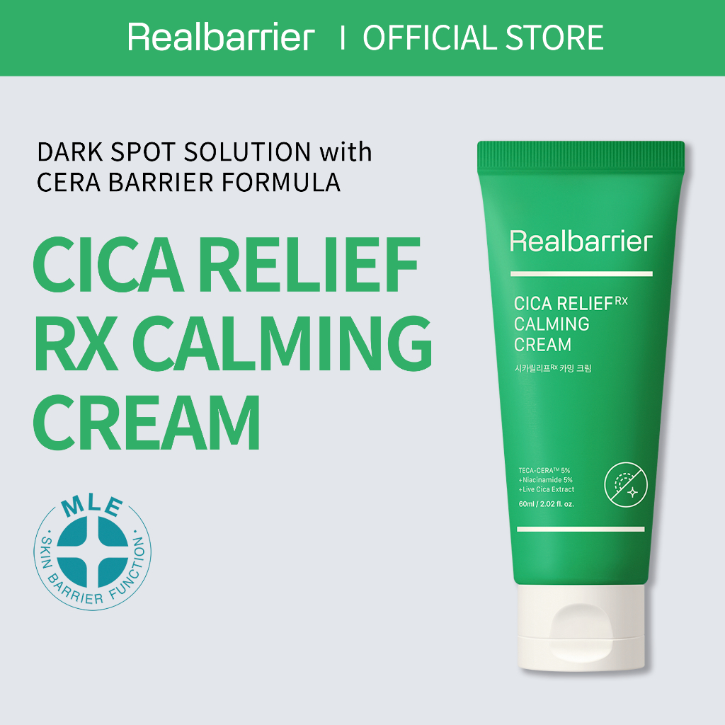 [REAL BARRIER] Cicarelief Rx Calming Cream 60ml | Shopee Malaysia