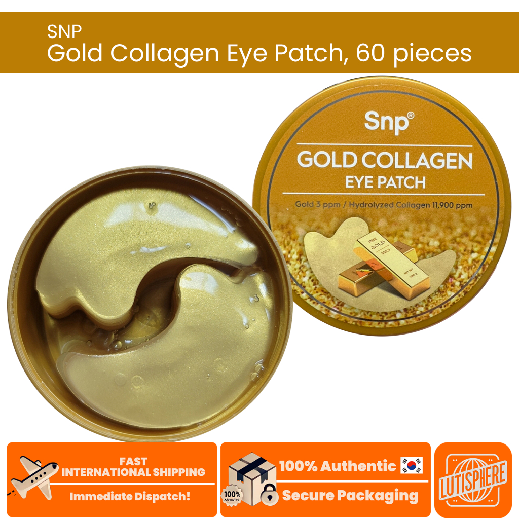 SNP Gold Collagen Eye Patch, 60 pieces | Shopee Malaysia