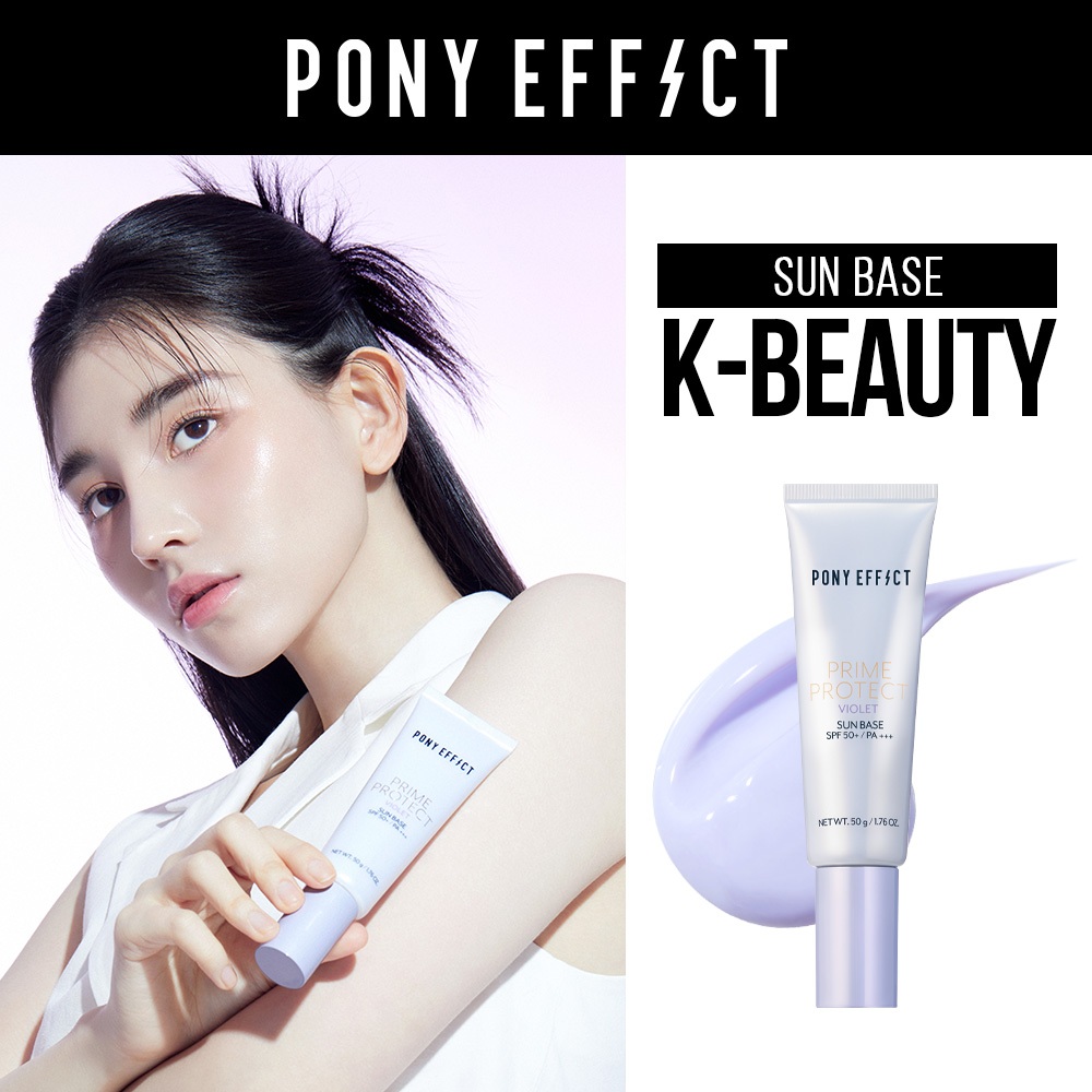 [PONY EFFECT Official] Prime Protect Violet Tone Up Sun Base (SPF 50 ...