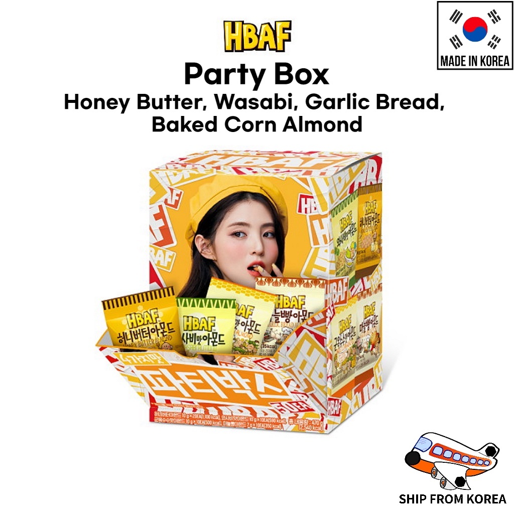 Everyday nuts Mixed nuts Gilim HBAF Seasoned Almond Party Box Snack Box ...