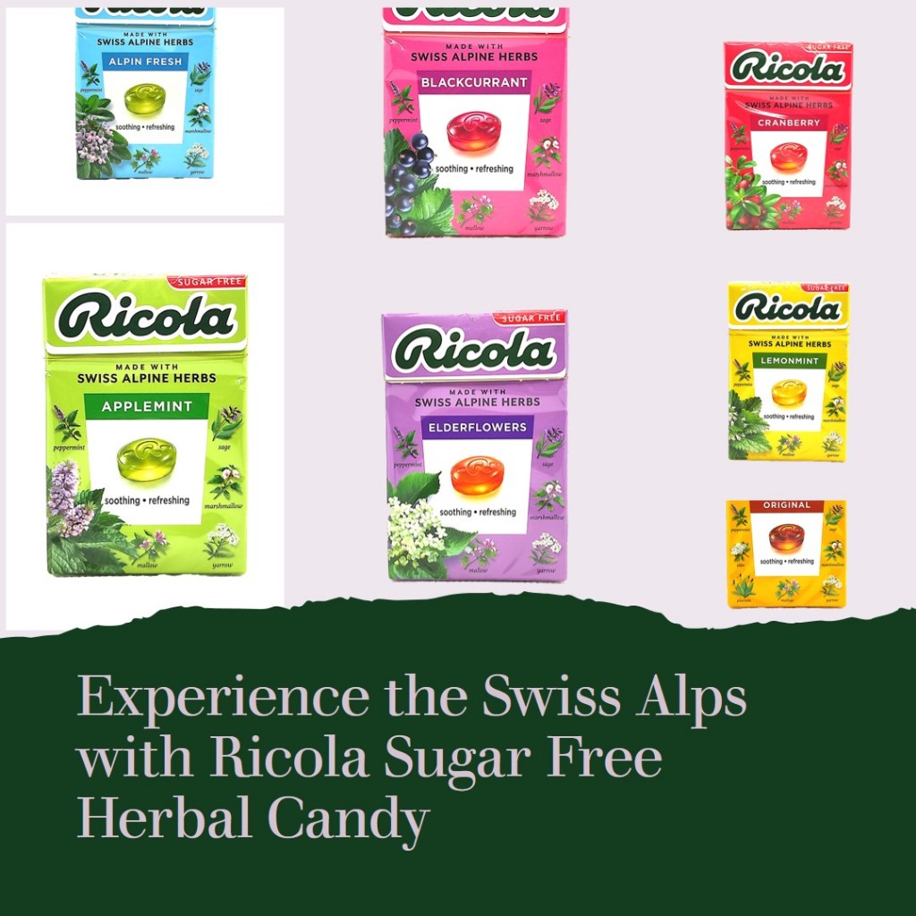 RICOLA SUGAR FREE HERBAL CANDY 40G | Shopee Malaysia