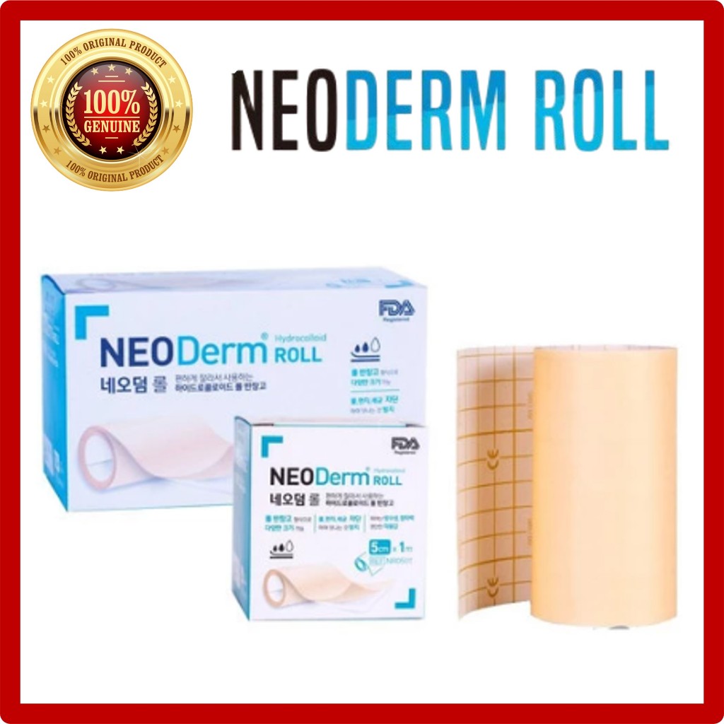 [Neo Derm Roll] Hydrocolloid Dressing / Waterproof Bandage | Shopee ...