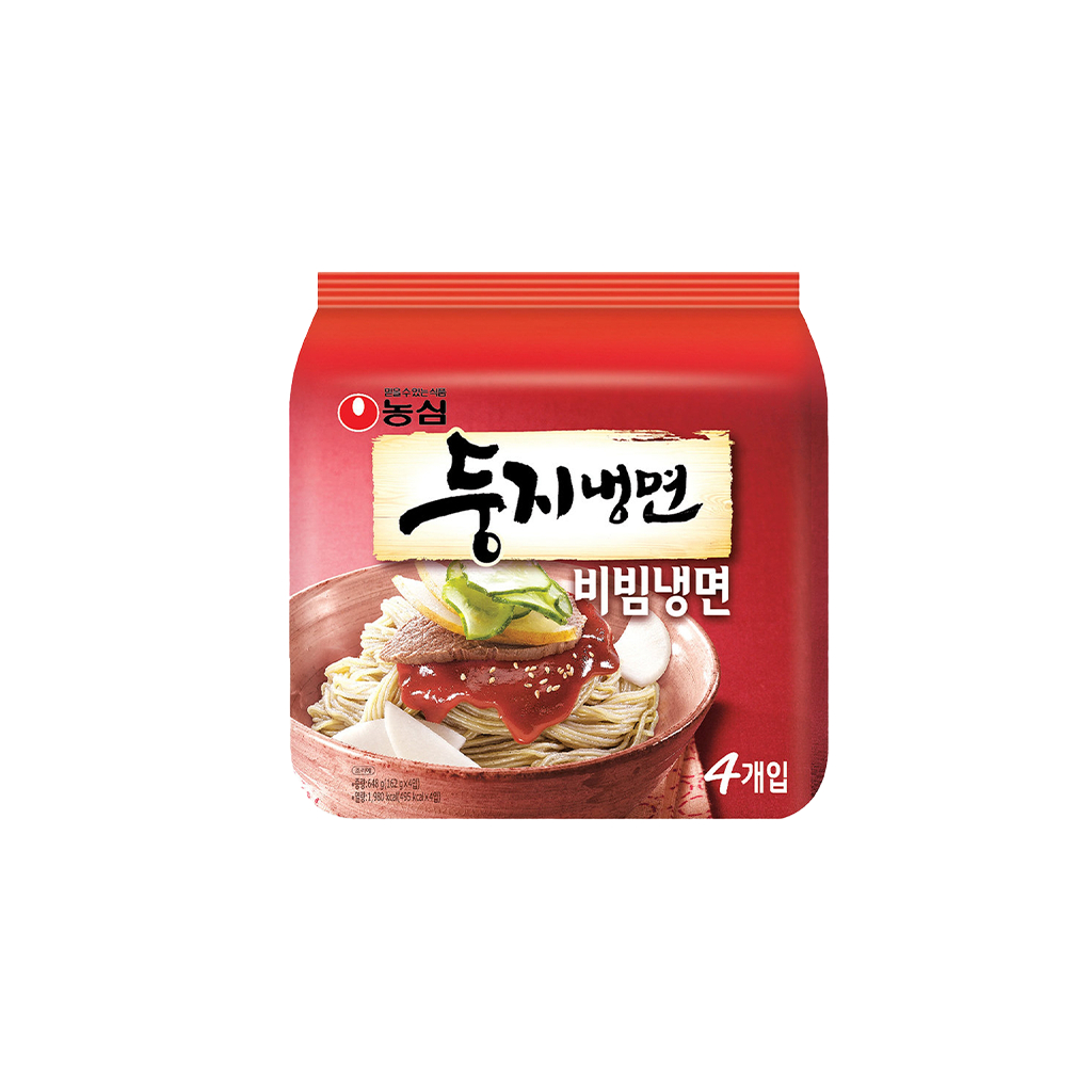 Nongshim Real Korean Cold Noodles & Bibim Noodles, 真正的韩国冷面和Bibim面 (5 ...
