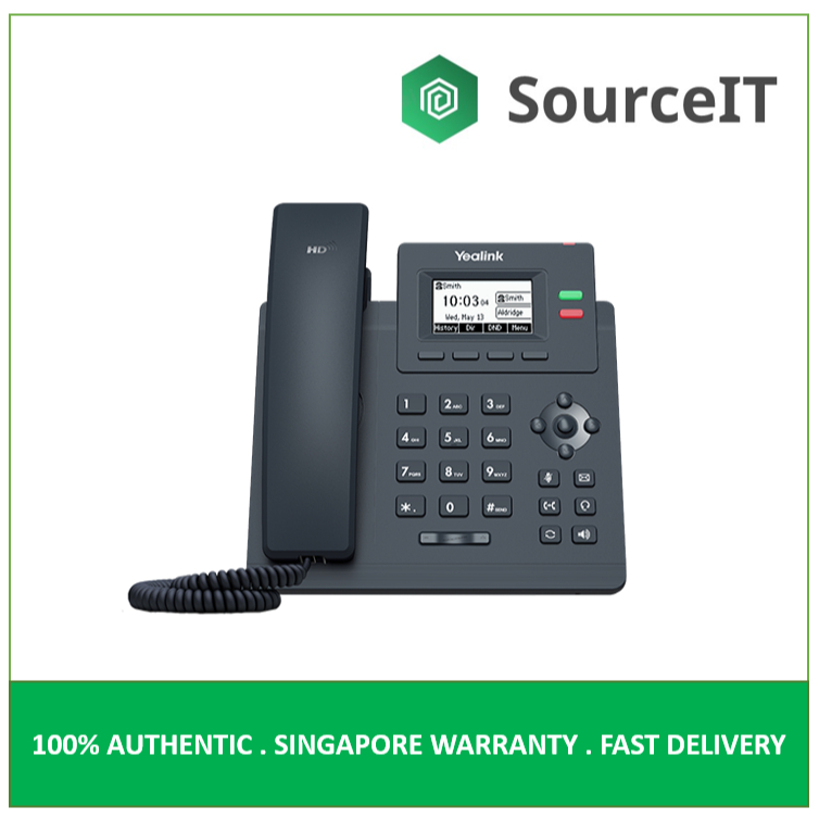 Yealink SIP-T31P Gigabit IP Phone With 2 Lines & HD voice - 1 Year ...