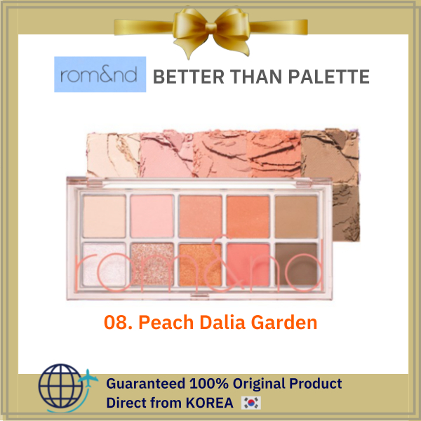 [romEnd]🪅BETTER THAN PALETTE,08. Peach Dahlia Garden, Eye Shadow, Color ...