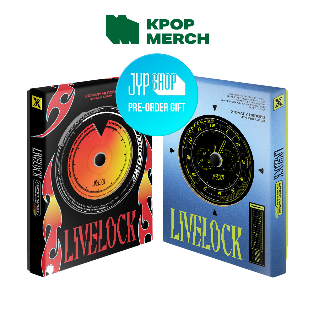 (JYP Shop POB) Xdinary Heroes - 4th Mini Album [ Livelock ] | Shopee Malaysia