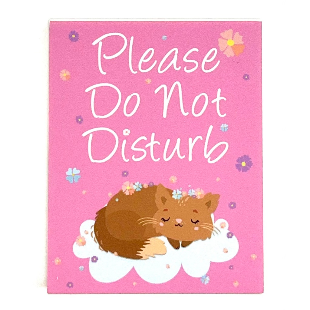 Please Do Not Disturb SIGN/SIGNAGE | 80mm x 100mm | WARNING SIGN, PET ...
