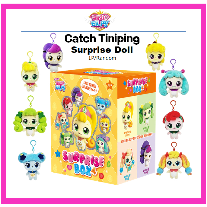 [Catch Tiniping] Catch Tiniping 8 Surprise Doll 1p (Random) | Shopee ...