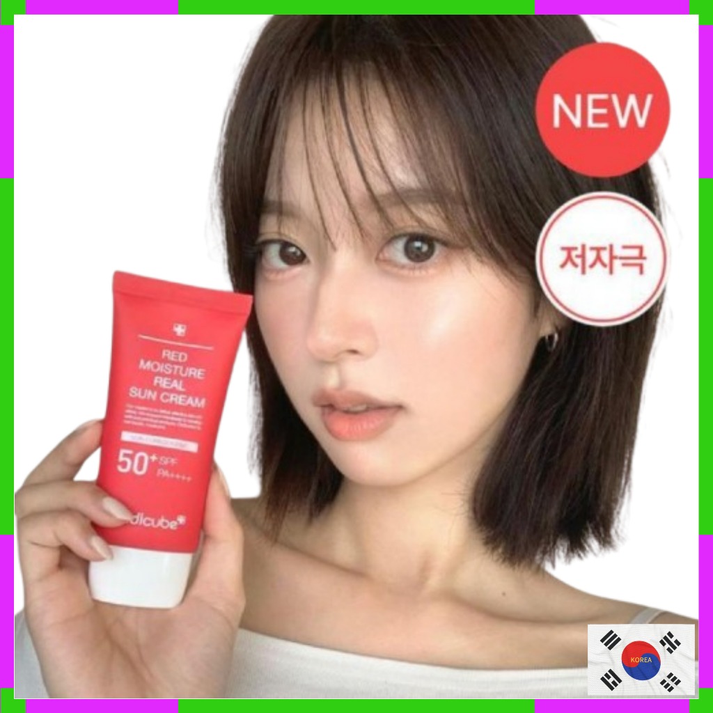 MediCube Red Moisture Soothing Sunscreen 50ml - Low Irritation ...