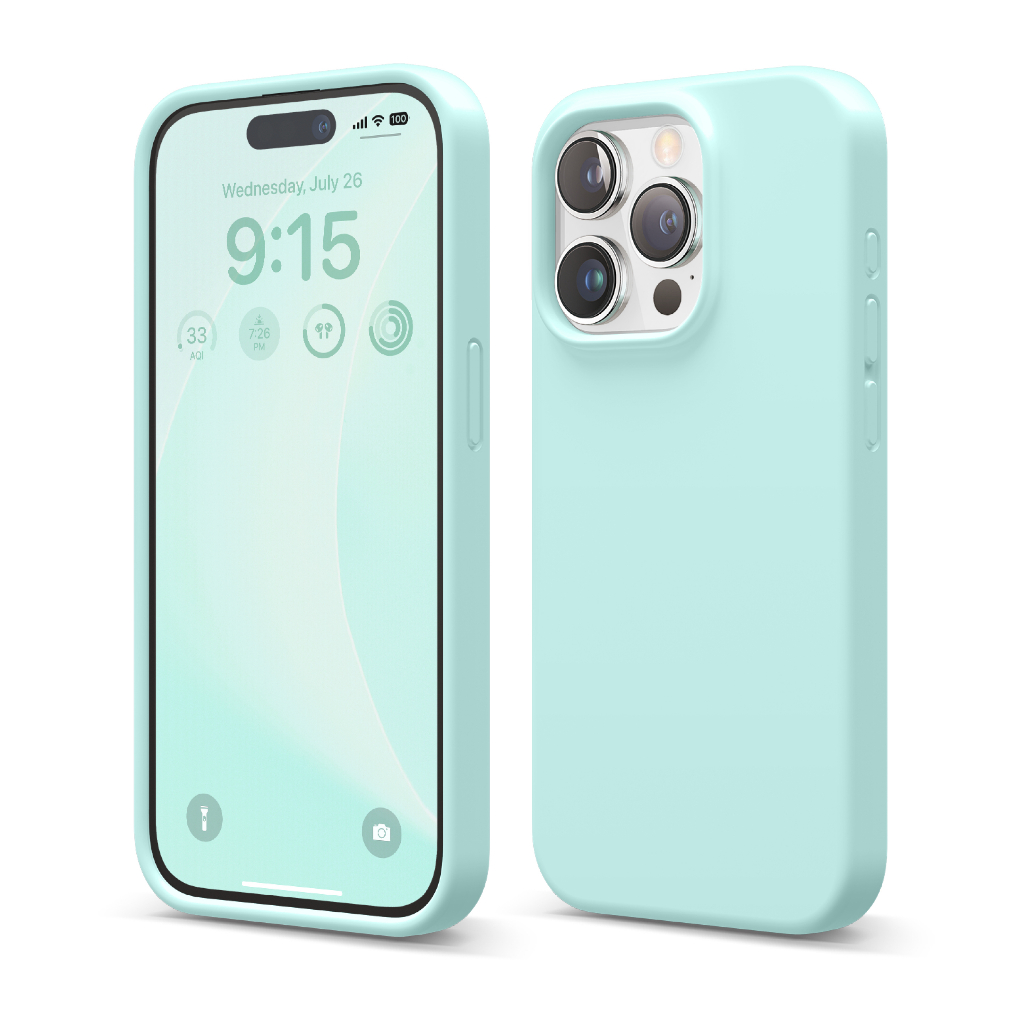 elago iP15 Pro (6.1 inch) Premium Liquid Silicone case Compatible for ...