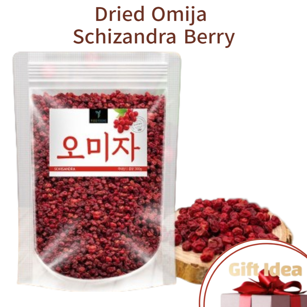 Korean Origin Dried Omija Schizandra Berry for tea 300g / Five-flavor ...