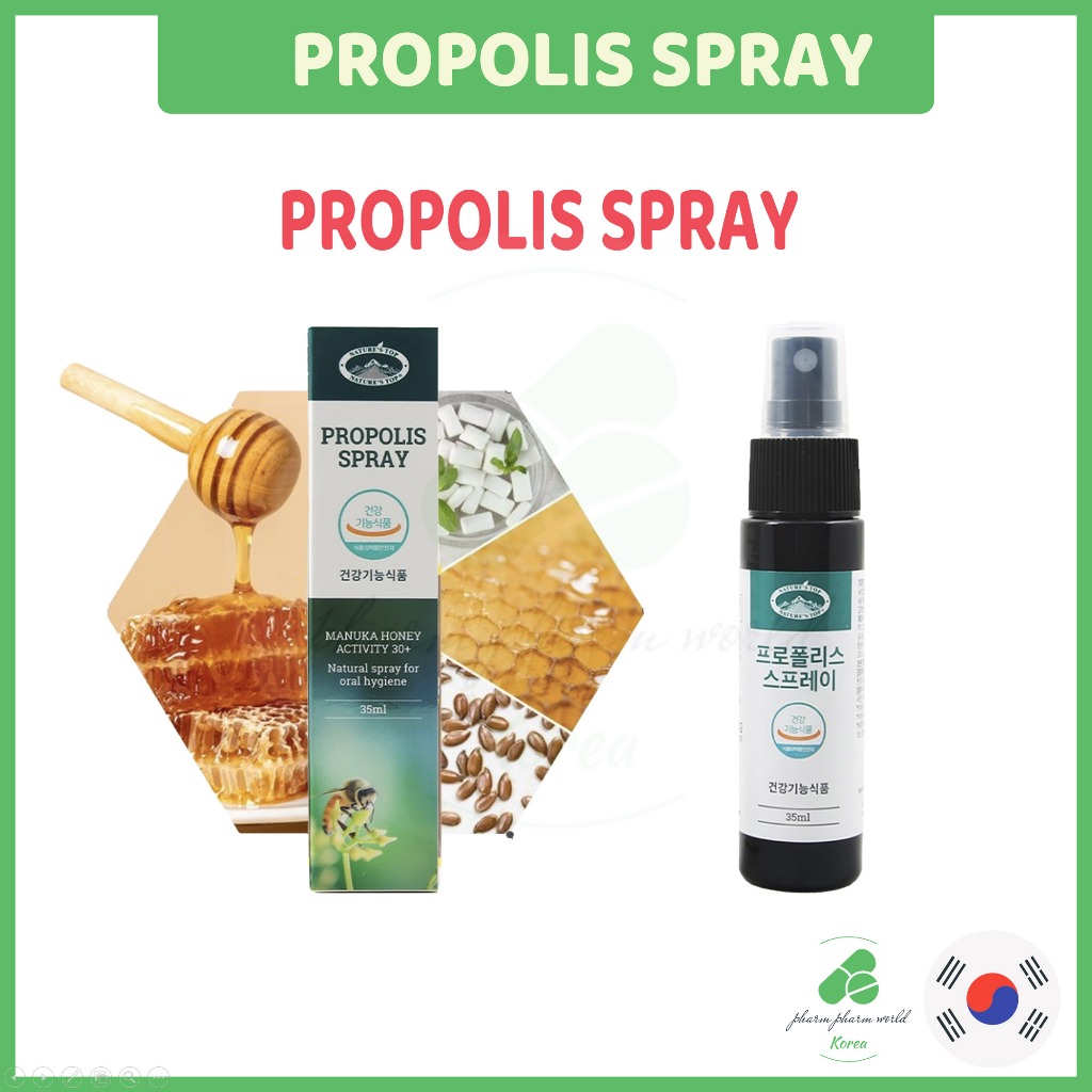 Nature's top Propolis Spray 35ml Propolis Throat Spray Manuka Honey ...