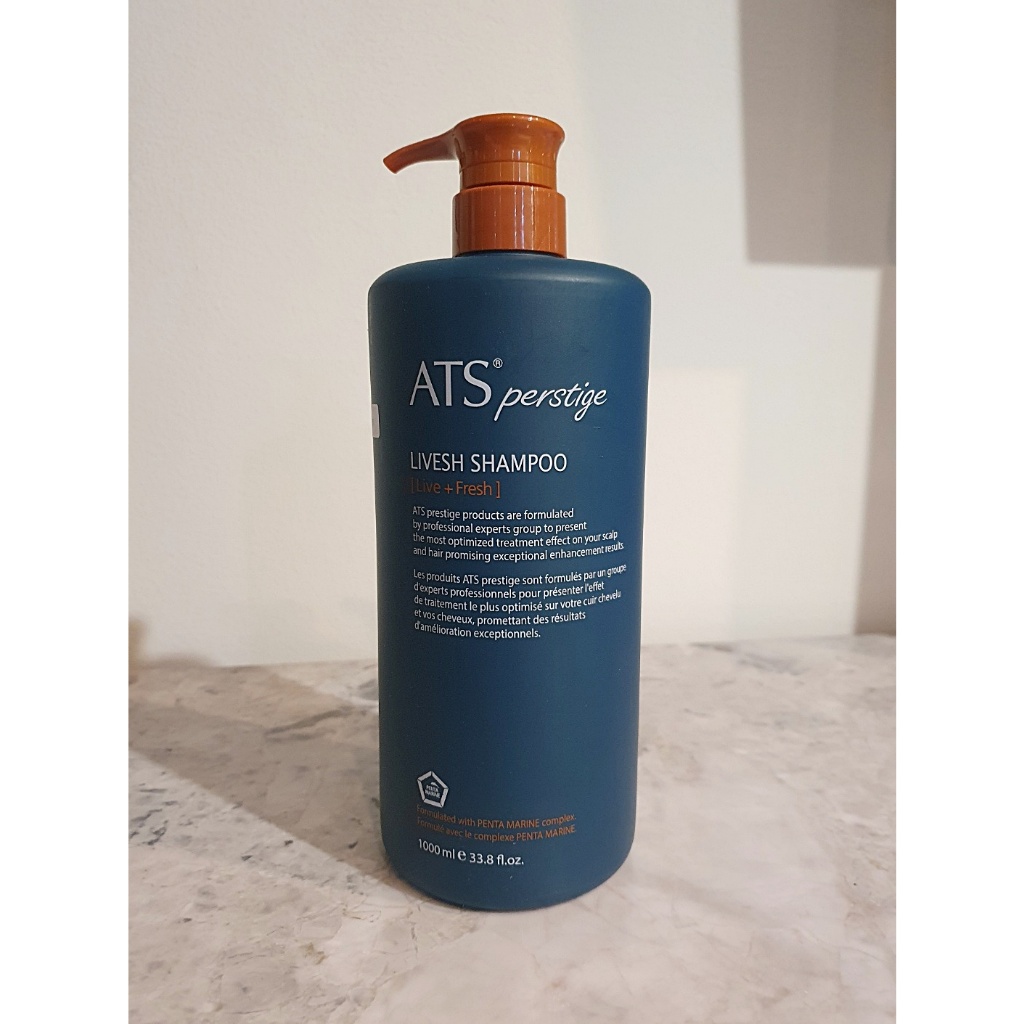 ATS Perstige Livesh Shampoo 1000 ml / Korean Beauty Salon Shampoo ...