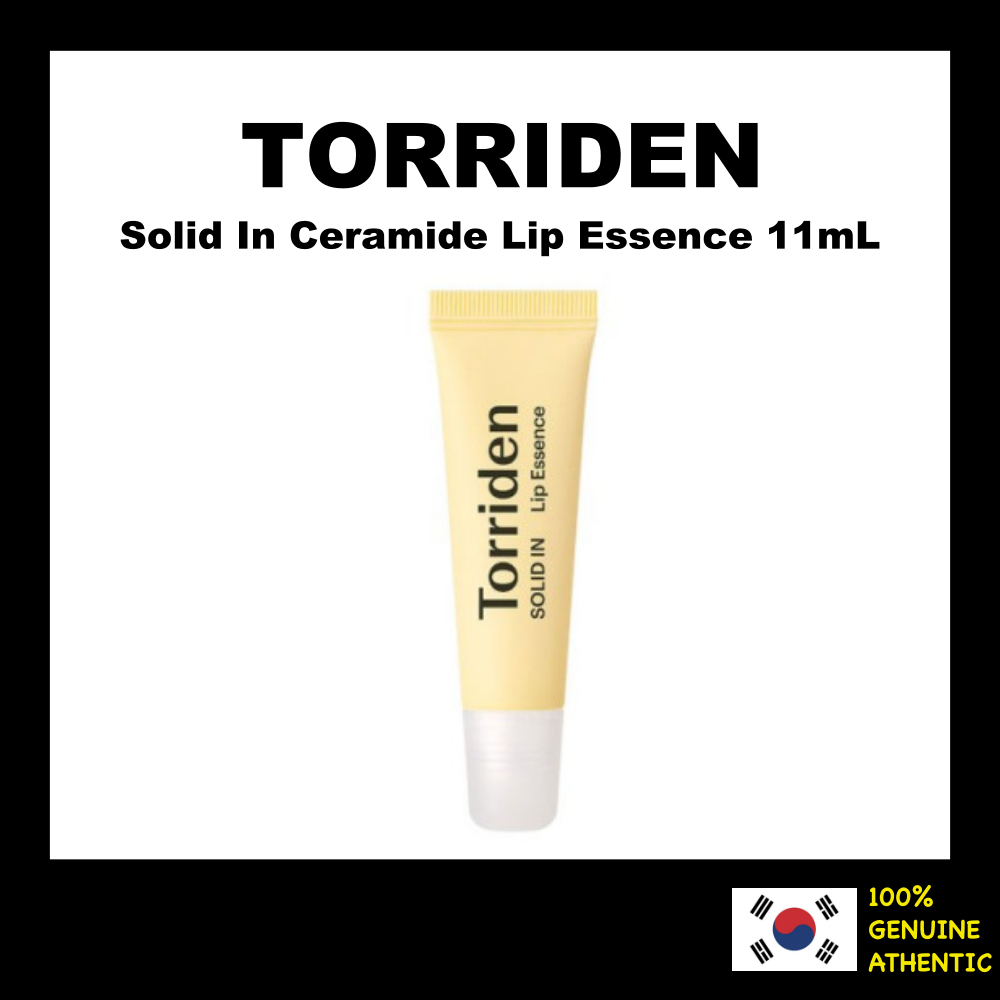 TORRIDEN SOLID In Ceramide Lip Essence 11ml Moisturizing Lip Essence for Glowy, Dewy, Plumped ...