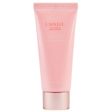 L.Soulle Moisturizing mild sunscreen SPF50+ PA++++ 60ml | Shopee Malaysia