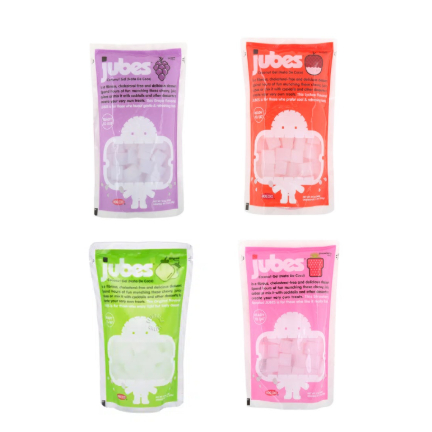 Wong Coco Jubes Nata De Coco Lychee Grape Strawberry Jelly in Syrup ...