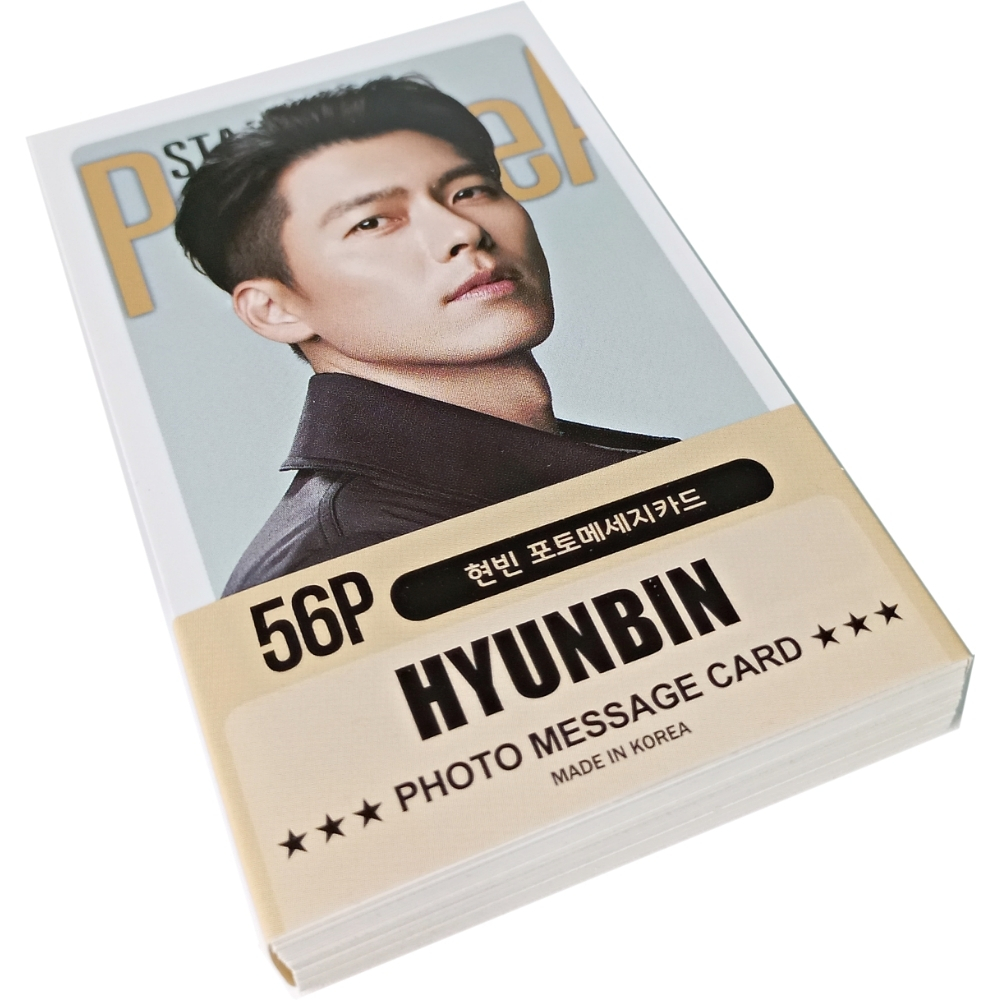 K-POP Hyun Bin Photocard Set 56pcs | Shopee Malaysia