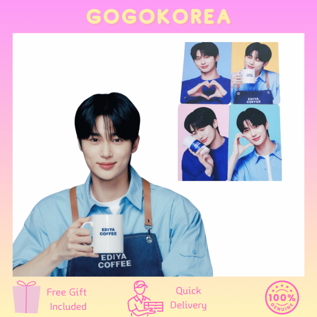 [Idol Collectibles] / BYEON WOO SEOK X EDIYA / Byeon Wooseok Photocard ...