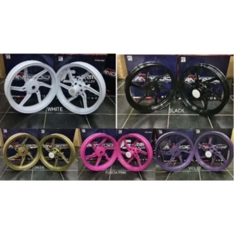 OFFER OFFER GREN ANDROID NEW DESIGN SPORT RIM 14 INCH NMAX V2 | Shopee ...