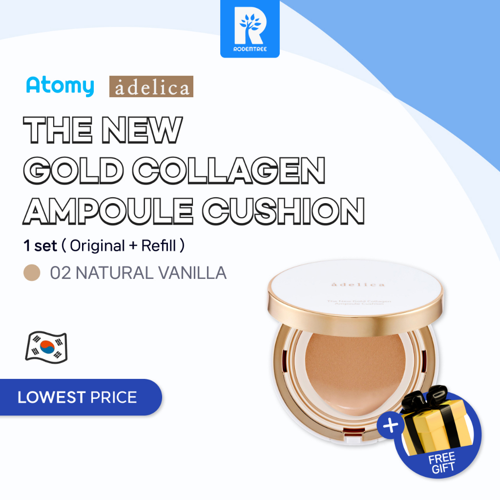 Atomy Adelica The New Collagen Ampoule Cushion 02 Natural Vannila ...