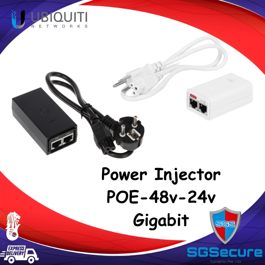 Ubiquiti Networks Power Injector POE-48-24W-G Power Injector - 48V PoE ...